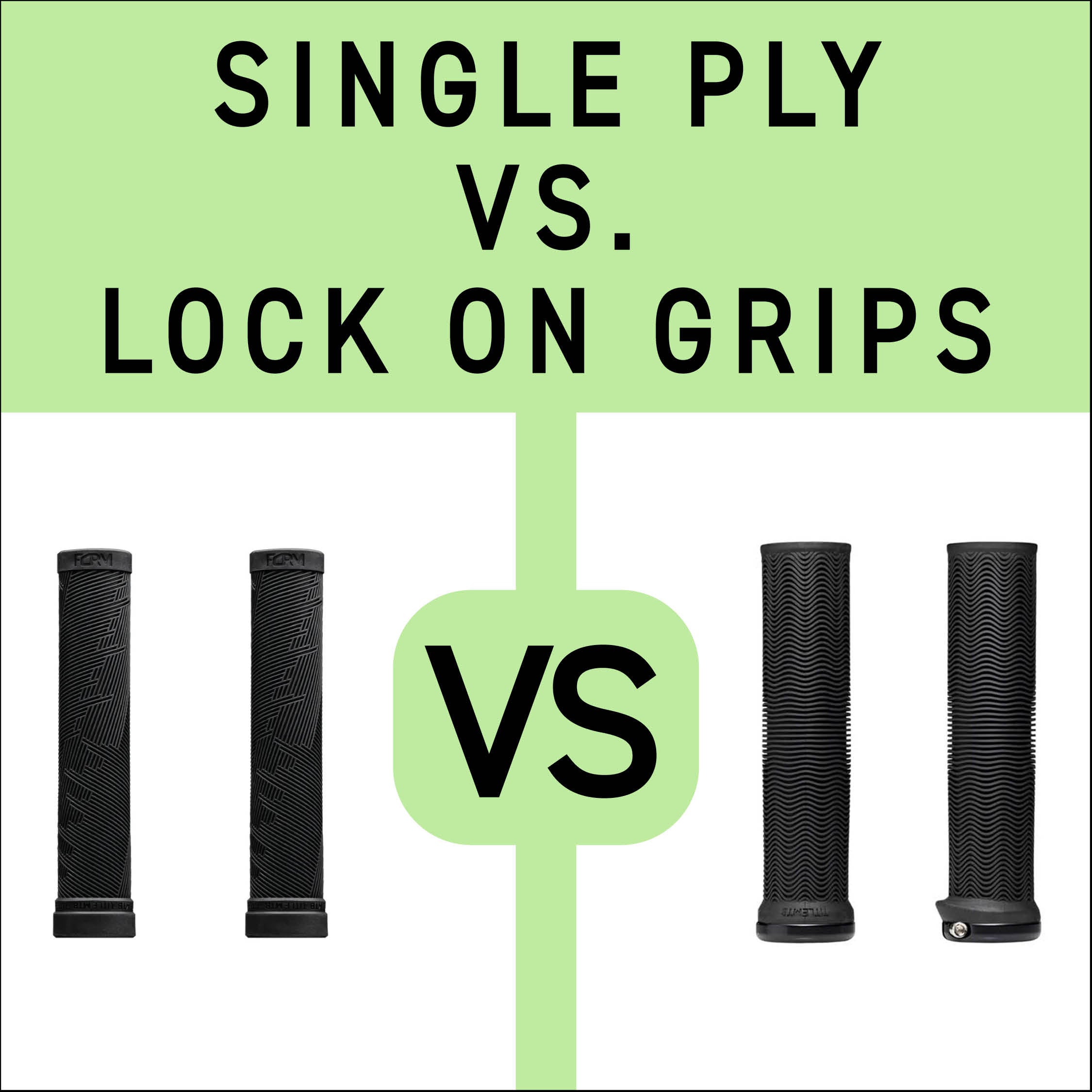 Lock-On Grips vs. Single-Ply Grips: Which is Better for Mountain Bikin ...
