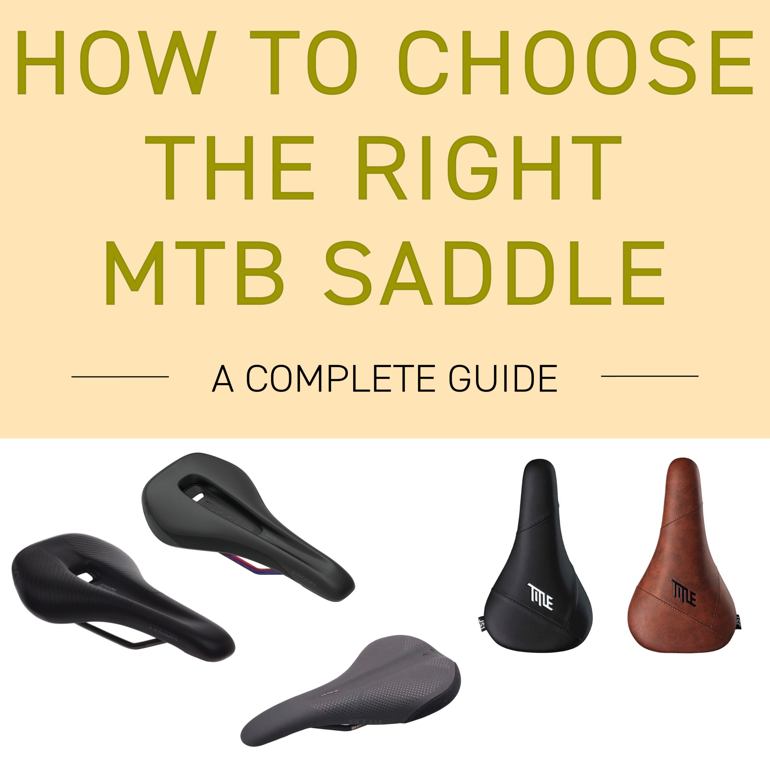 How to Choose the Right MTB Saddle – TBS Bike Parts