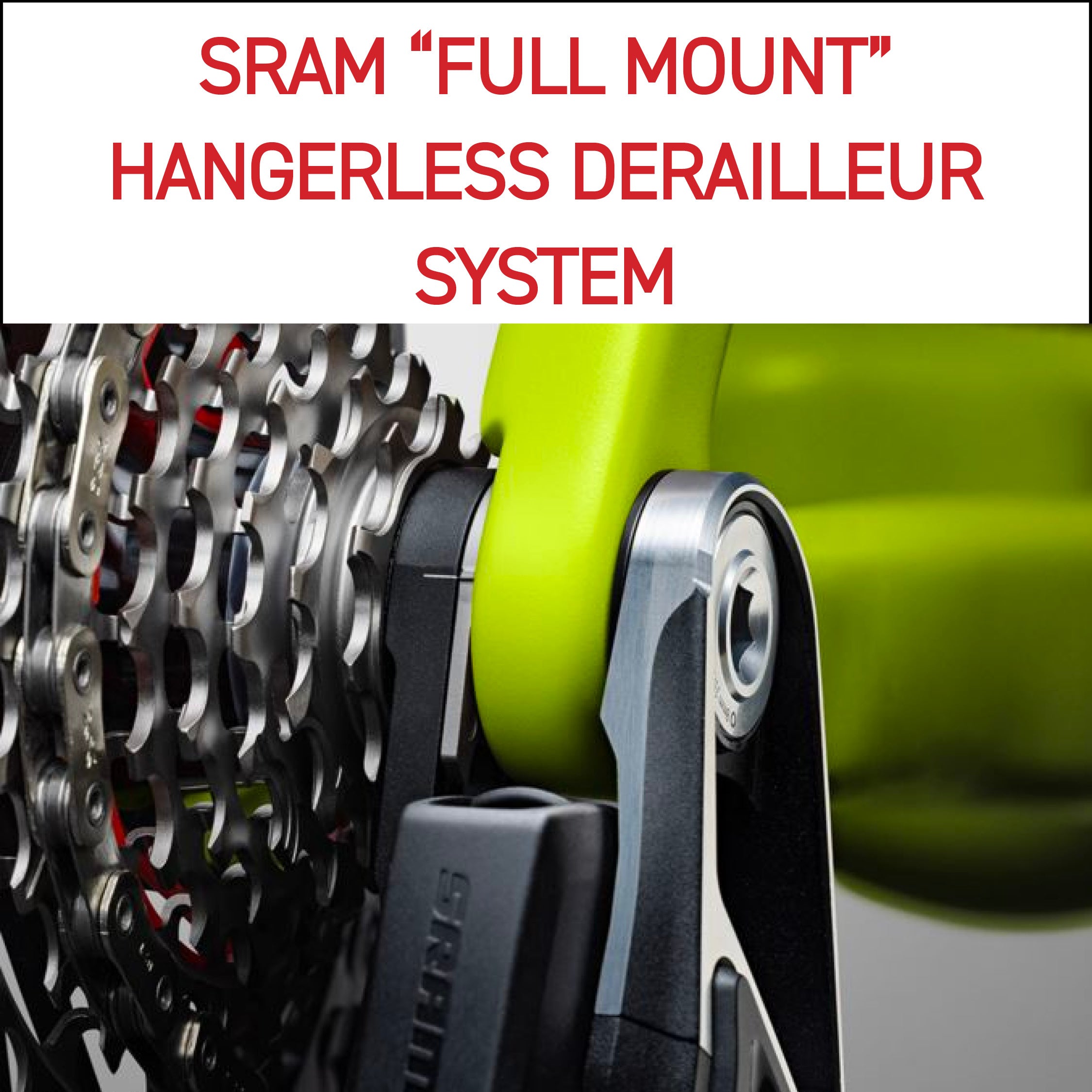 SRAM "Full Mount" Hangerless Derailleur System – TBS Bike Parts