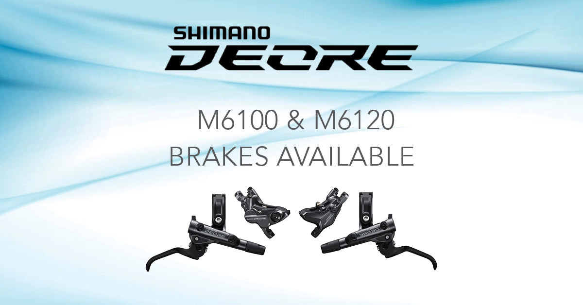 Shimano Deore M6100 and M6120 Brakes Available – TBS Bike Parts