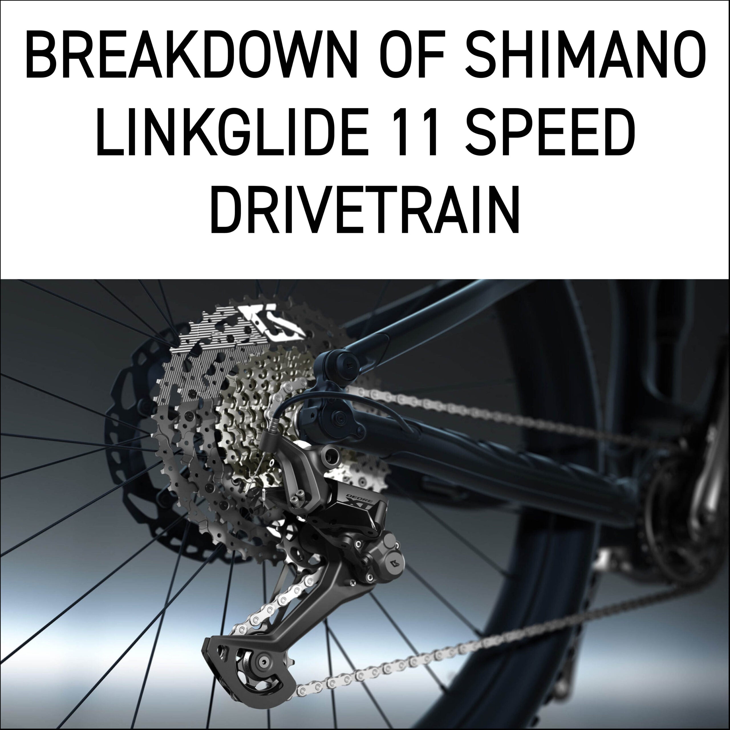 Breakdown of Shimano LinkGlide 11-Speed Drivetrain – TBS Bike Parts